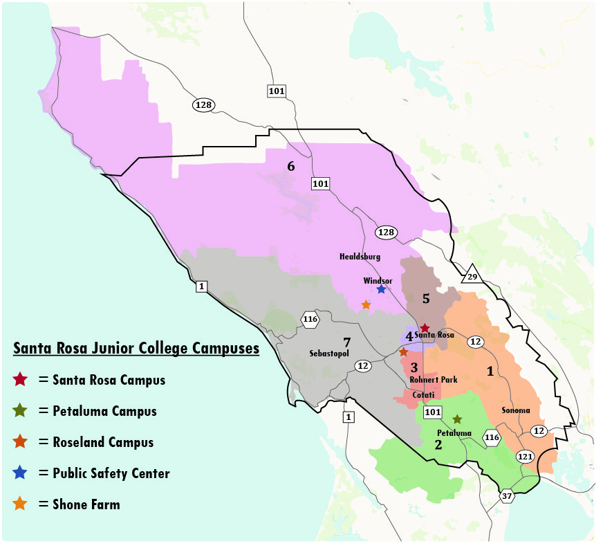 Trustee Areas | Board of Trustees